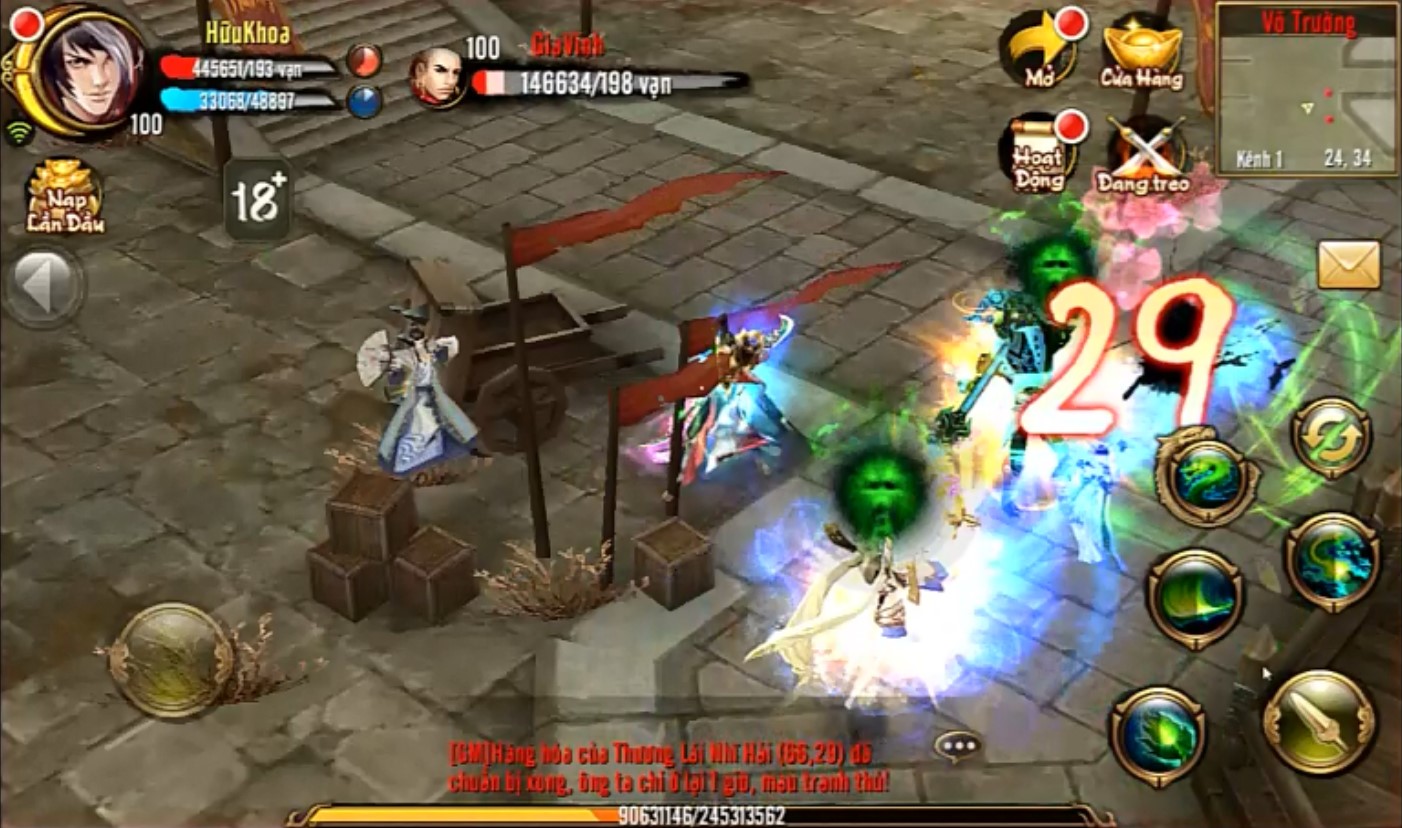 TLBB 3D Mobile: Game thủ cần lưu ý về PK trừng phạt và Lịch sử tử vong