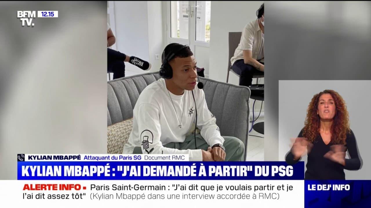 Mbappe lần đầu tiên xác nhận muốn chia tay PSG