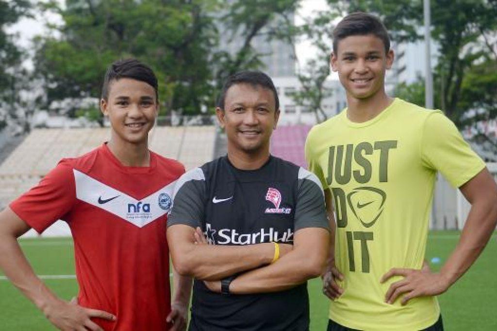 Chủ nhà AFF Cup Singapore triệu tập 3 con trai của huyền thoại Fandi Ahmad