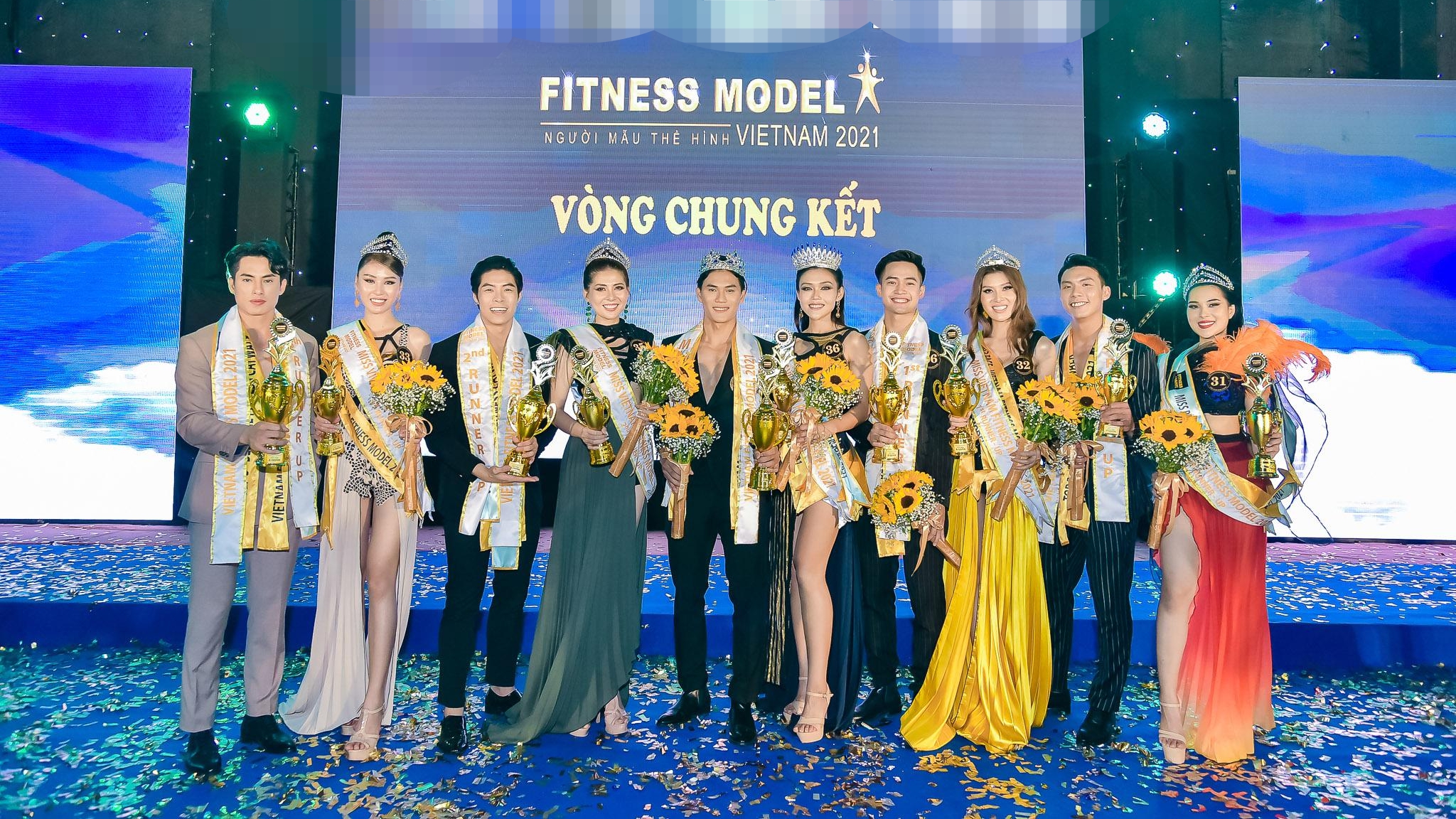 Hữu Anh, Thanh Nhi đăng quang Người mẫu Thể hình Việt Nam 2021