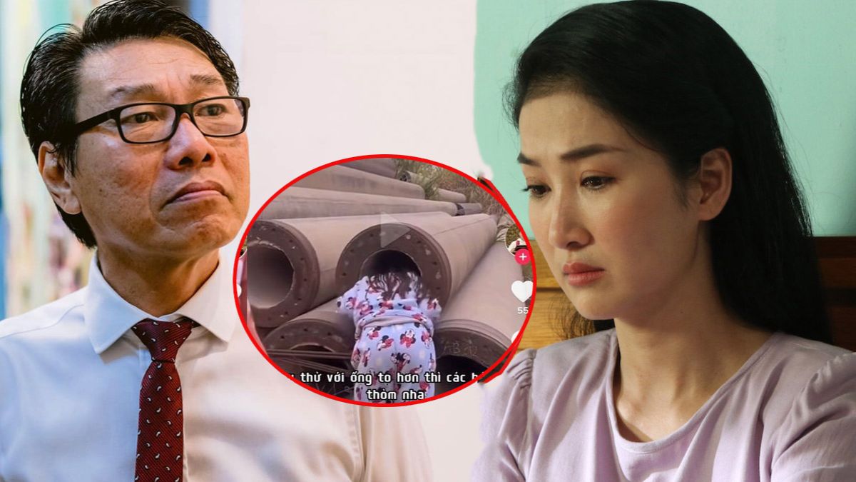 TikToker kêu trẻ nhỏ chui thử vào ống cọc bê tông: Phản cảm, cần bị xử lý