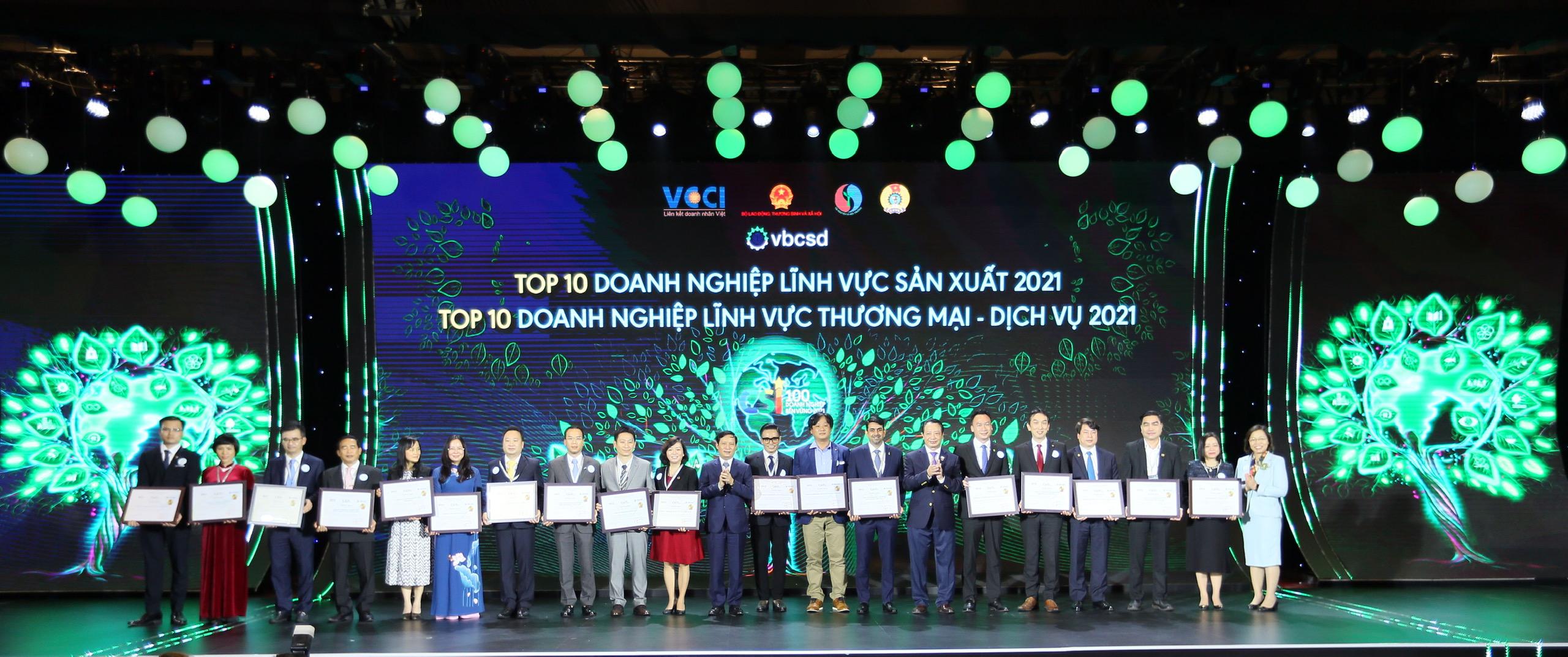 Traphaco được vinh danh Doanh nghiệp bền vững 2021