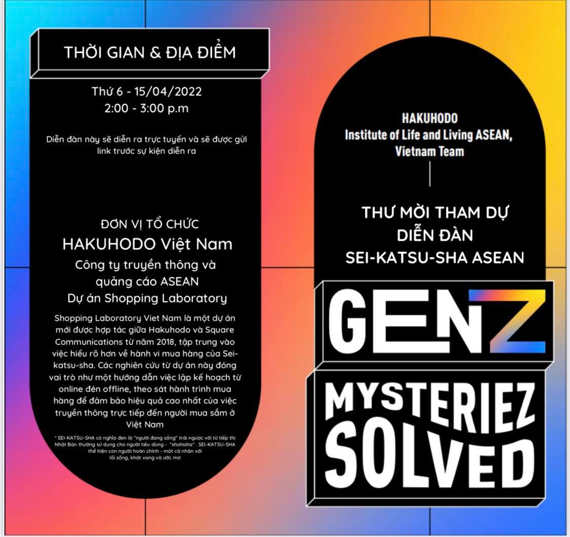 HILL ASEAN công bố nghiên cứu về Gen Z Việt Nam