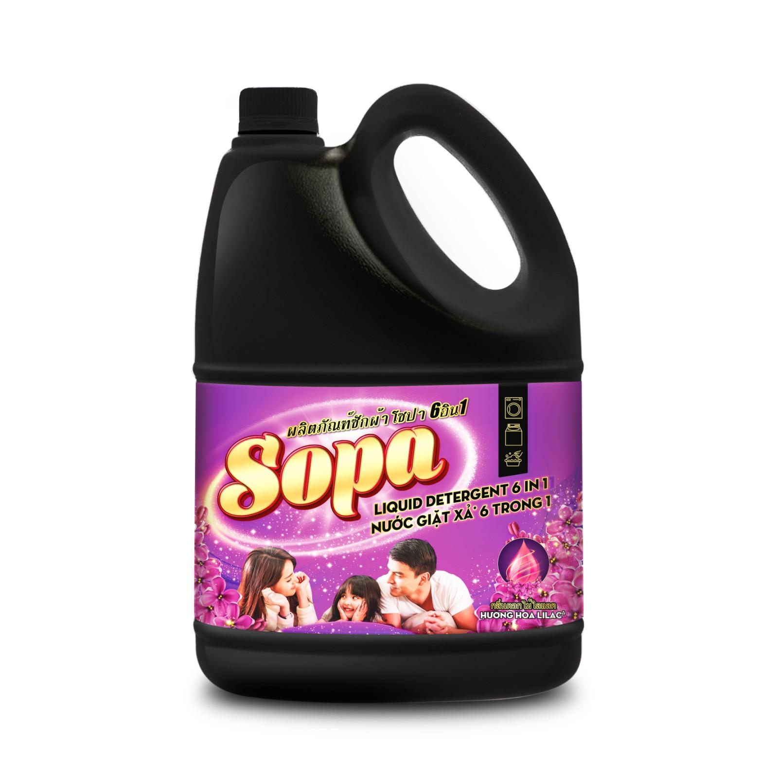 Nước giặt xả 6 trong 1 Sopa vừa ra mắt đã chiếm trọn cảm tình chị em