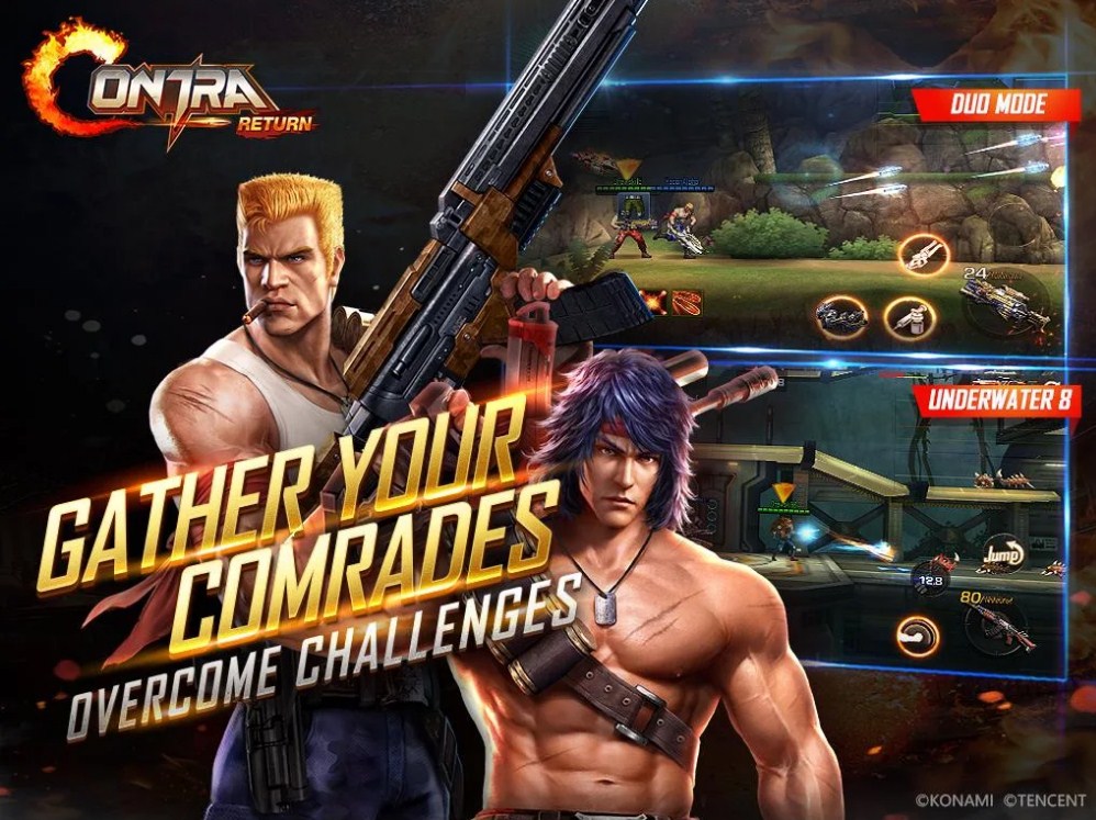 Garena mở đăng ký sớm cho game mobile Contra: Return
