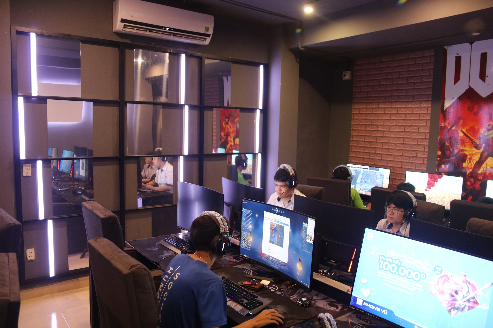 Cận cảnh chi nhánh mới với cấu hình siêu khủng của Cybergaming Nguyễn Duy