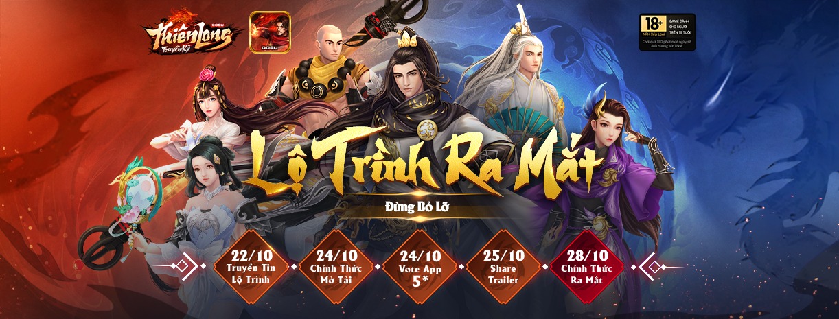 Gosu chuẩn bị ra mắt game mobile Thiên Long Truyền Kỳ