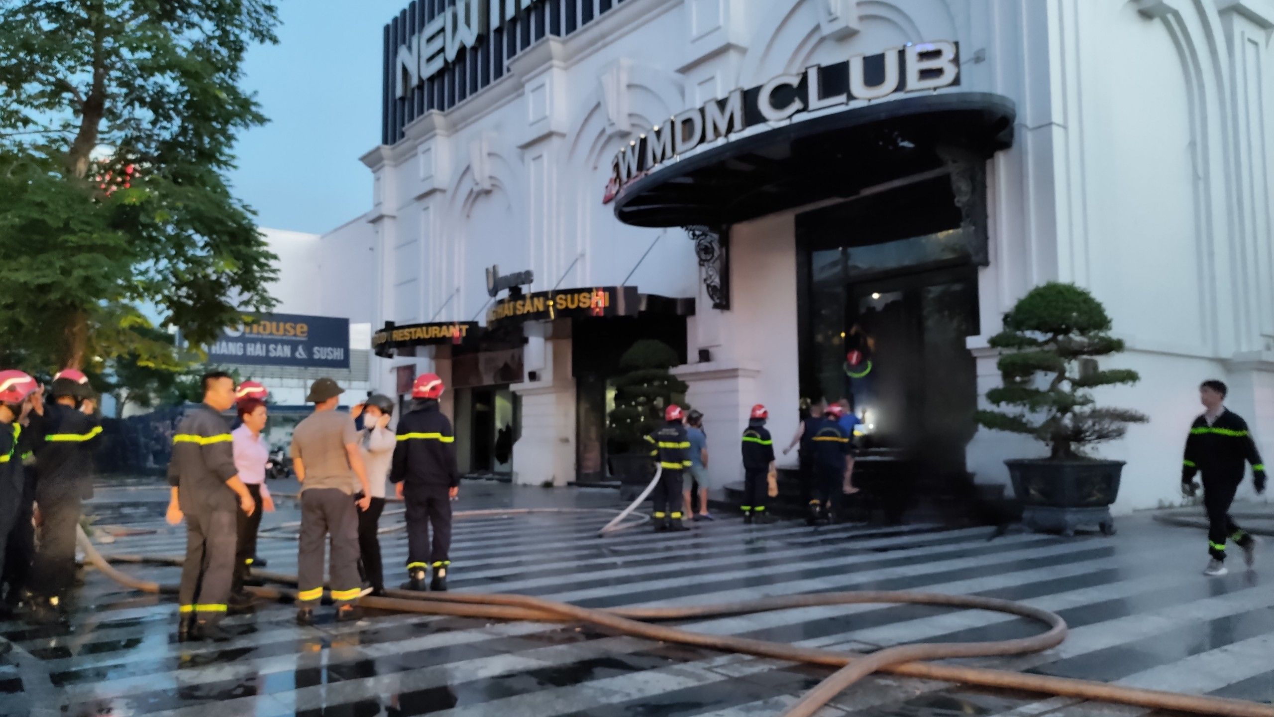 Cháy New MDM Club, bar 'đình đám' nhất TP.Hải Phòng