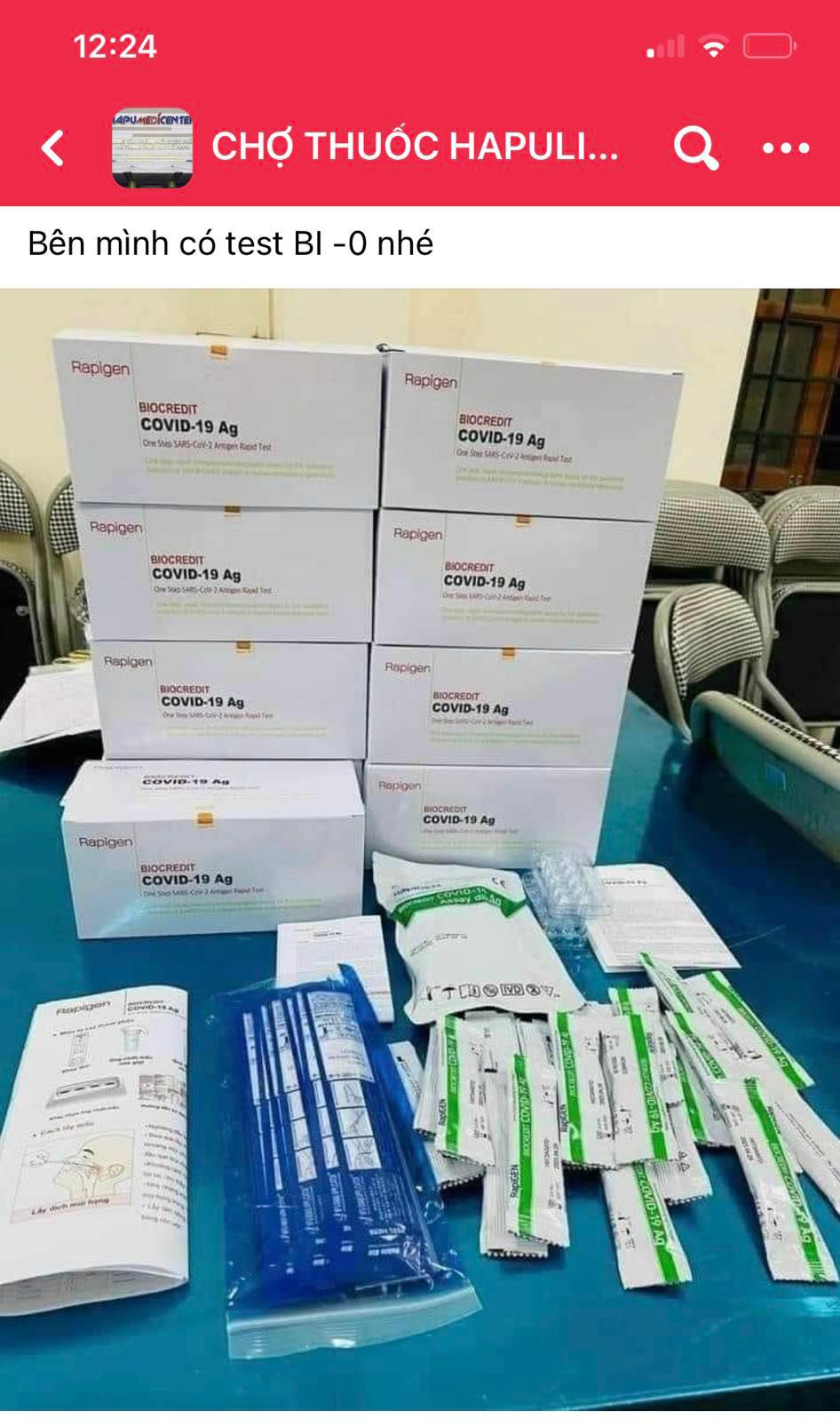 Bộ kit test Covid-19 cháy hàng, giá nhảy loạn xạ