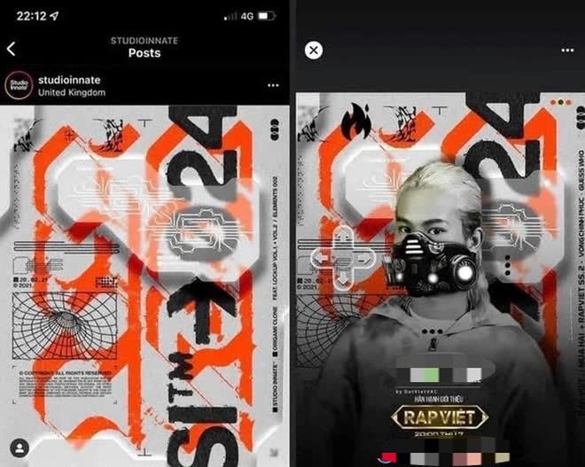 Xôn xao poster 'Rap Việt' mùa 2 bị phát hiện 'đạo nhái', nhà sản xuất ...