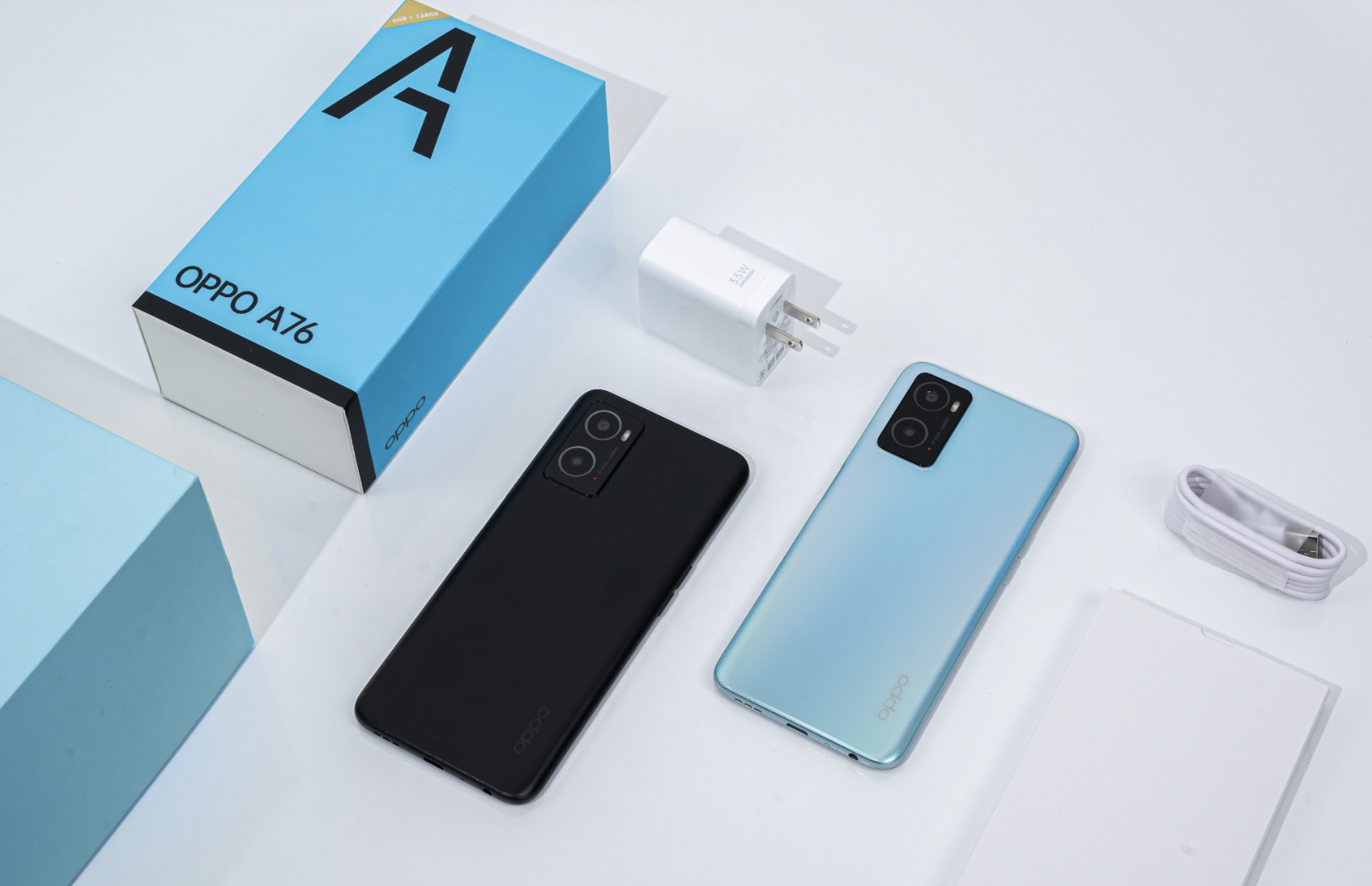 Cận cảnh Oppo A76 smartphone tầm trung hỗ trợ sạc siêu nhanh