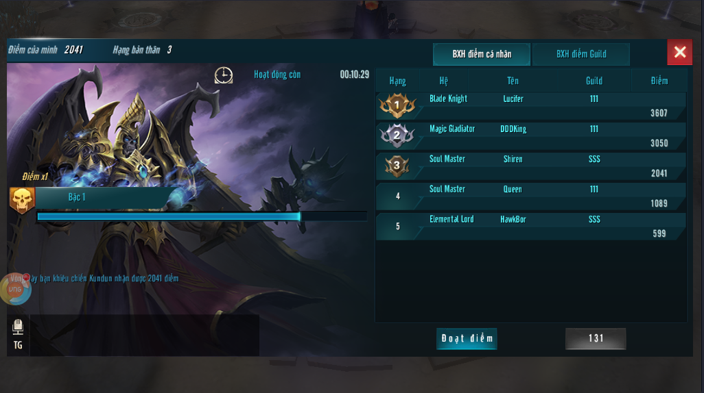 MU Strongest: Kundun Xuất Hiện – Đại chiến long trời lở đất