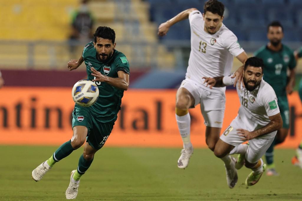 Bị Syria níu chân, Iraq hết cơ hội đua 2 vị trí đầu bảng