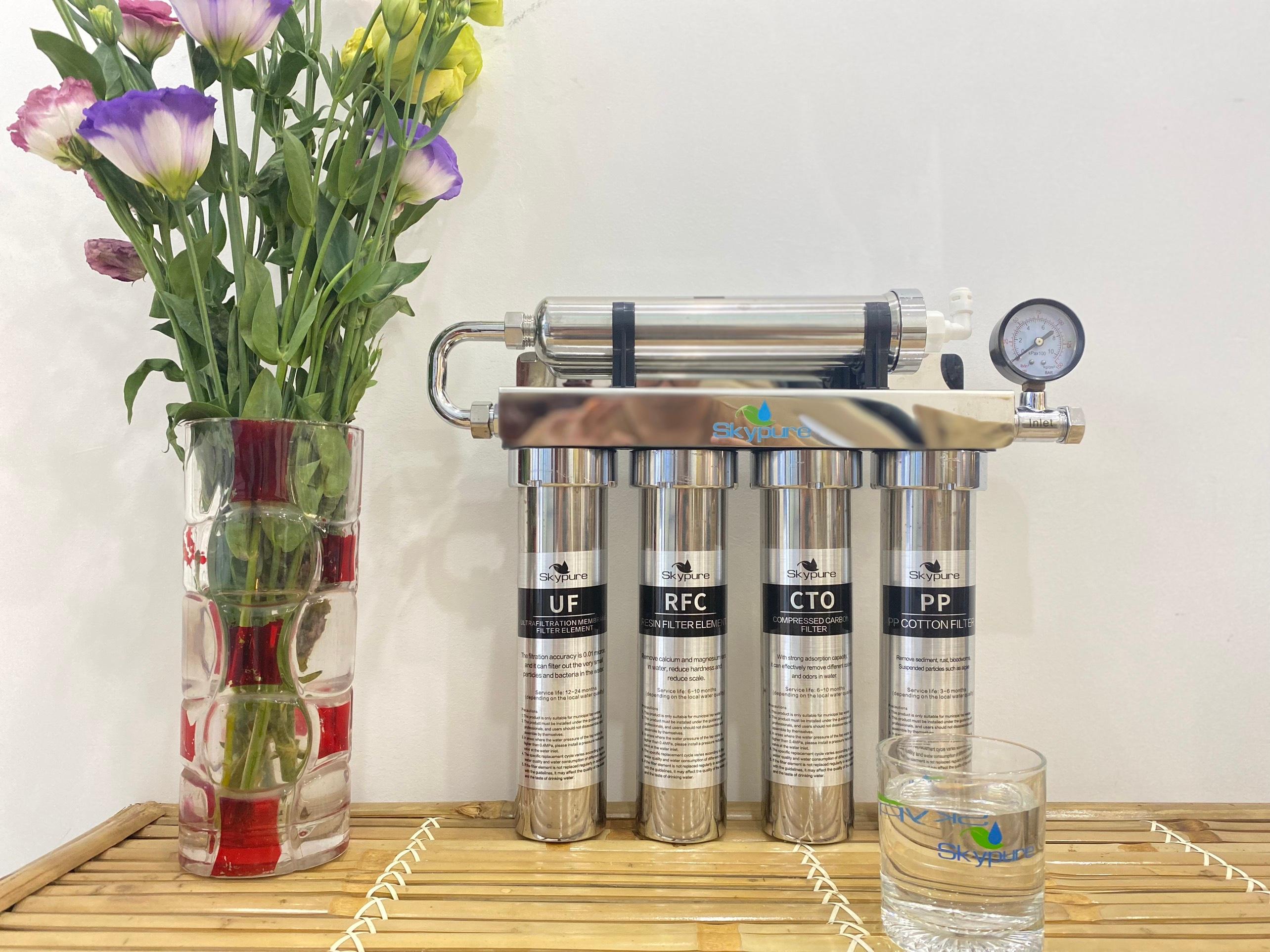 Máy lọc nước Skypure: Món quà tết ý nghĩa dành tặng người thân