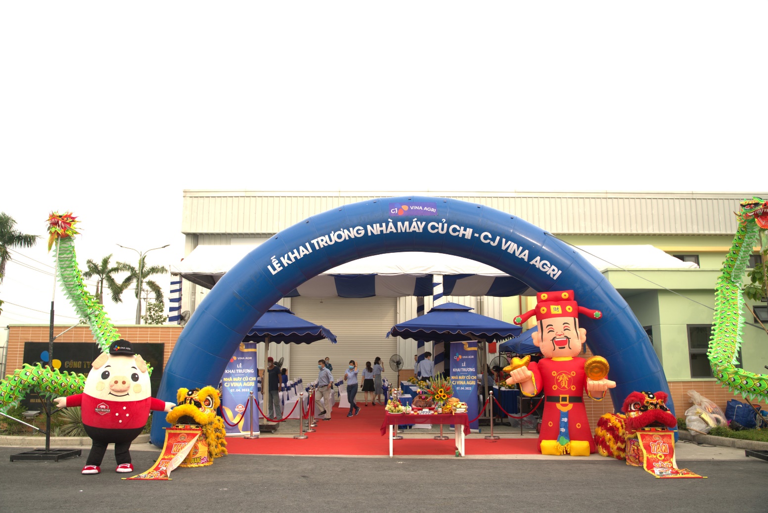 CJ Vina Agri khánh thành tổ hợp chế biến thịt mát tại Khu công nghiệp ...