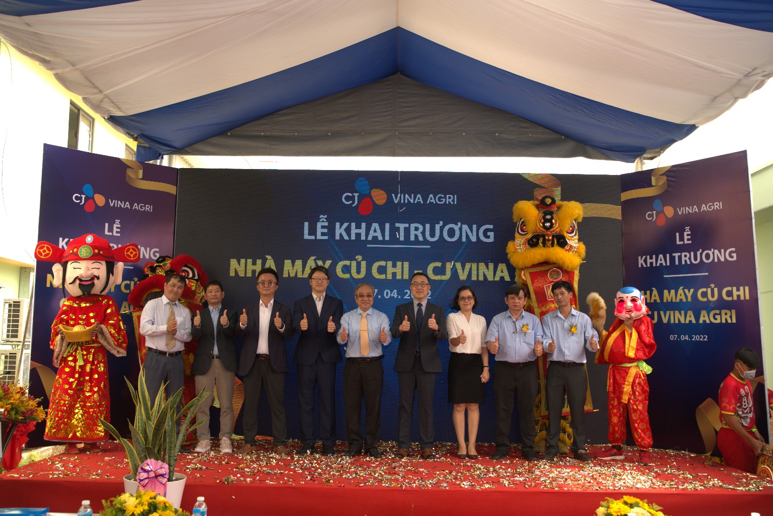 CJ Vina Agri khánh thành tổ hợp chế biến thịt mát tại Khu công nghiệp ...