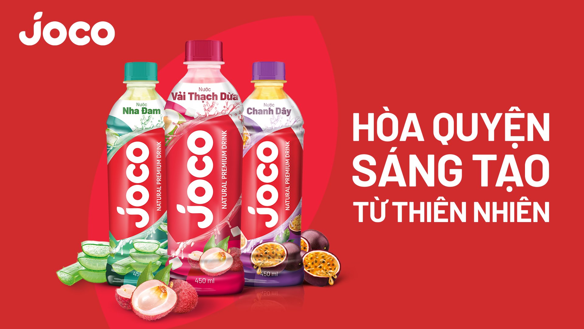 Nước trái cây JOCO cho nhiệt huyết sống trọn từng khoảnh khắc ngày hè