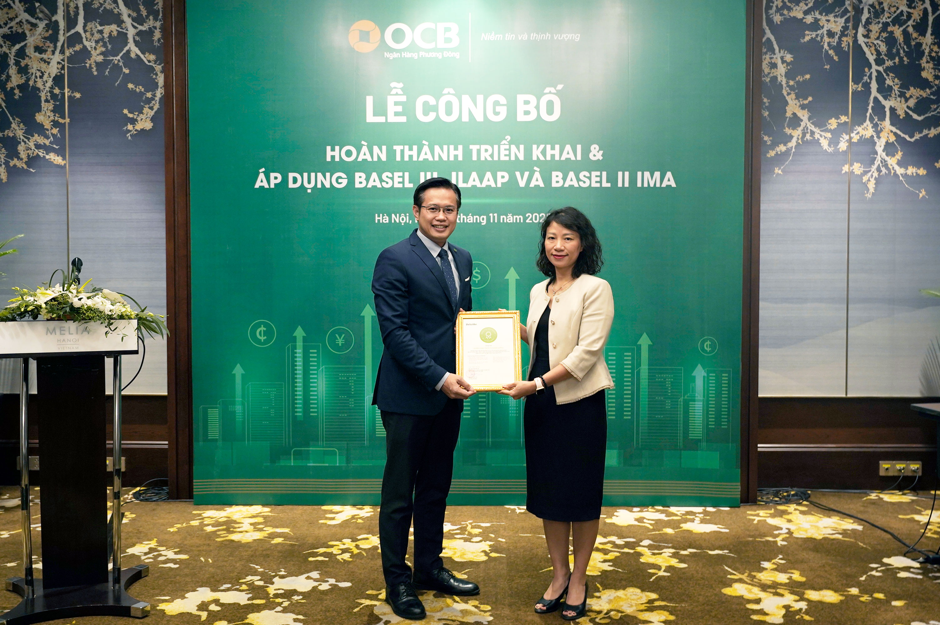 OCB công bố hoàn thành triển khai và áp dụng Basel III & ILAAP