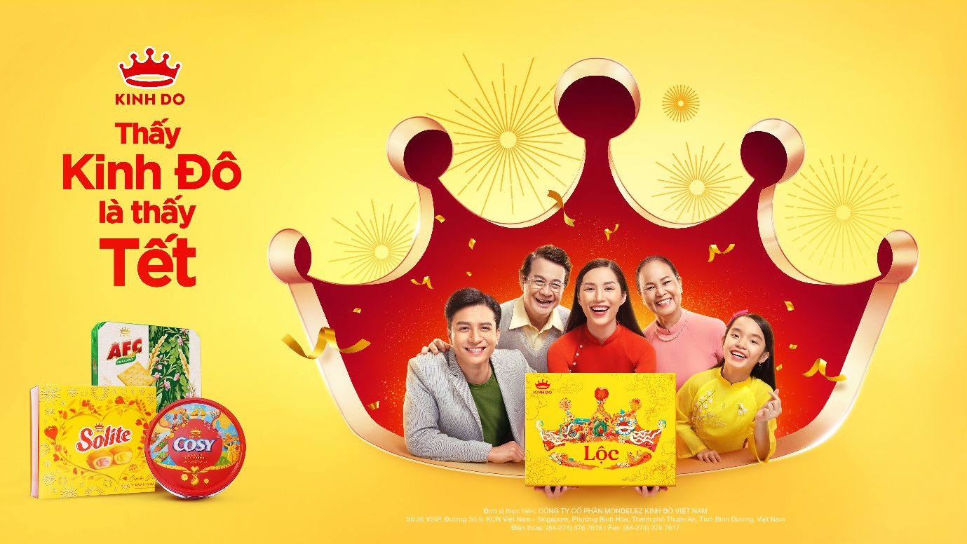 Mondelez Kinh Đô đưa sản phẩm tết hiện diện rộng khắp cả nước