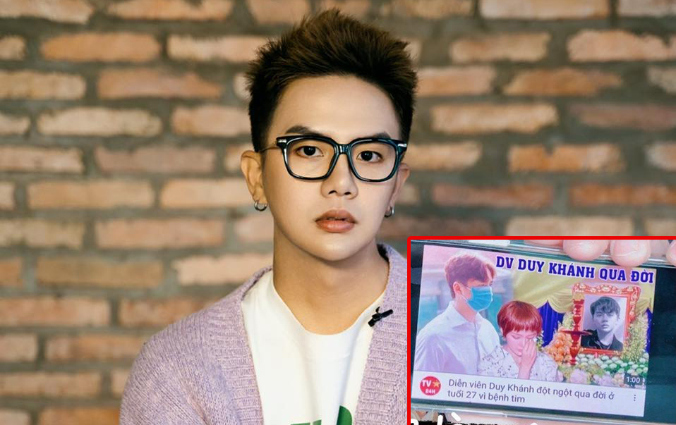 Diễn viên Duy Khánh bức xúc khi bị đồn qua đời