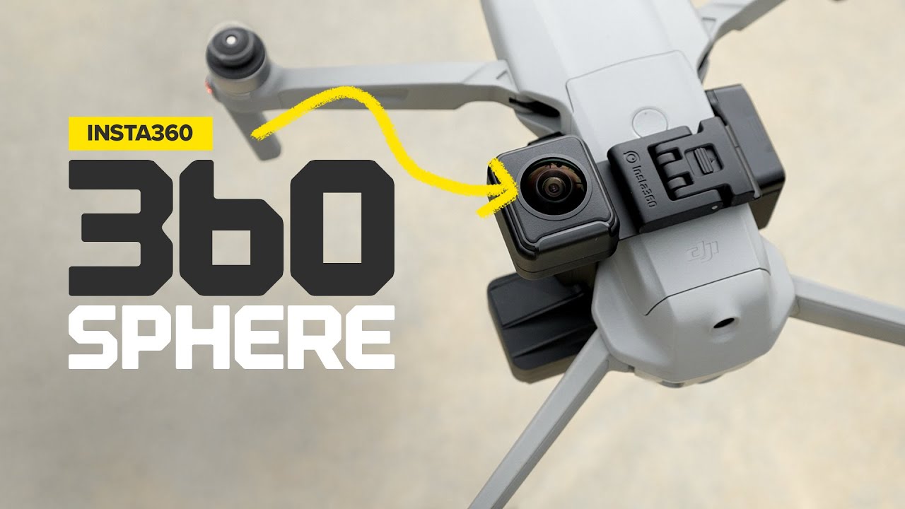 Insta360 ra mắt camera 360 độ dành riêng cho drone