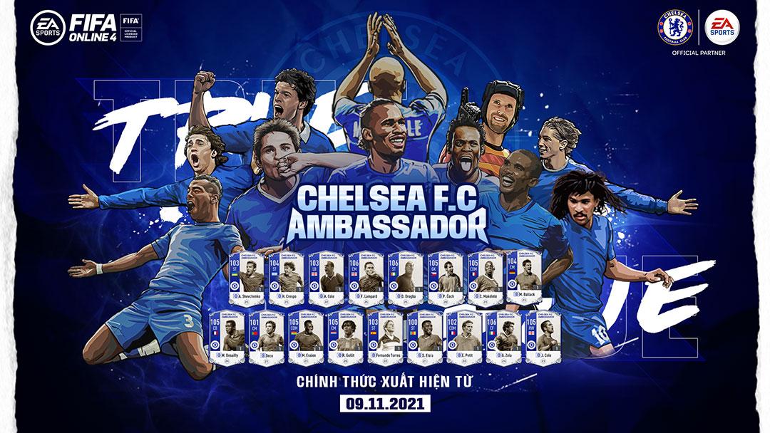 FIFA Online 4 ra mắt mùa thẻ mới Chelsea FC Ambassador