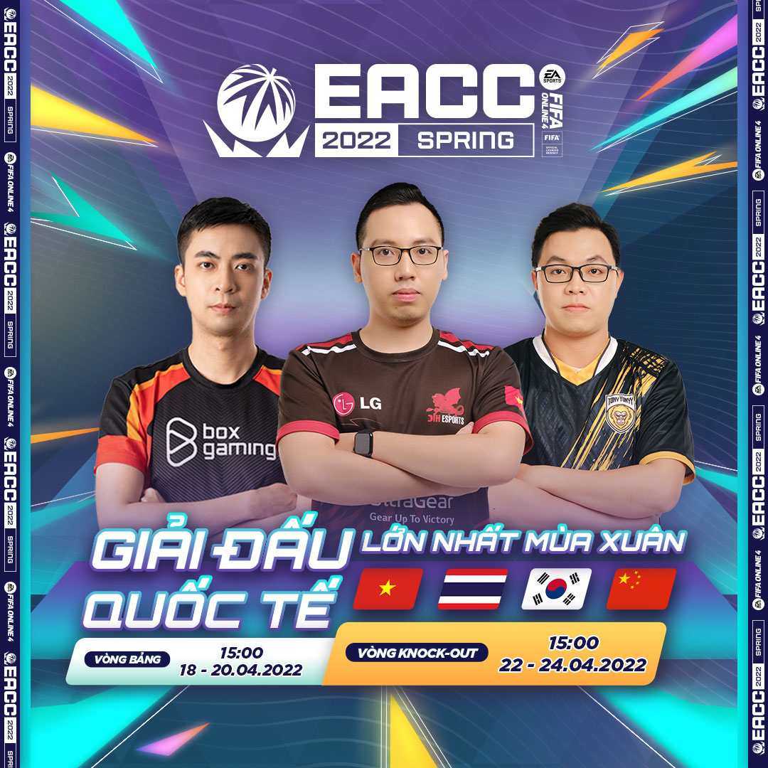 Giải đấu EACC Spring 2022 của FIFA Online 4 chuẩn bị khởi tranh