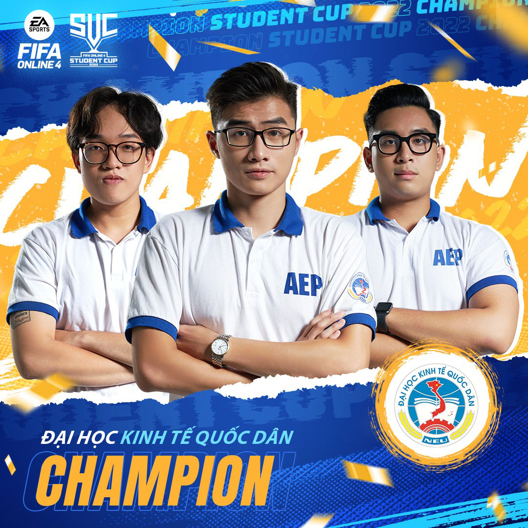 FIFA Online 4: ĐH Kinh Tế Quốc Dân trở thành tân vương giải Student Cup ...