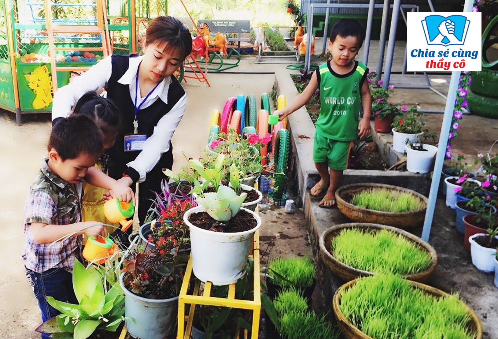 Chia sẻ cùng thầy cô: Cô giáo trẻ vùng cao với nhiều sáng tạo