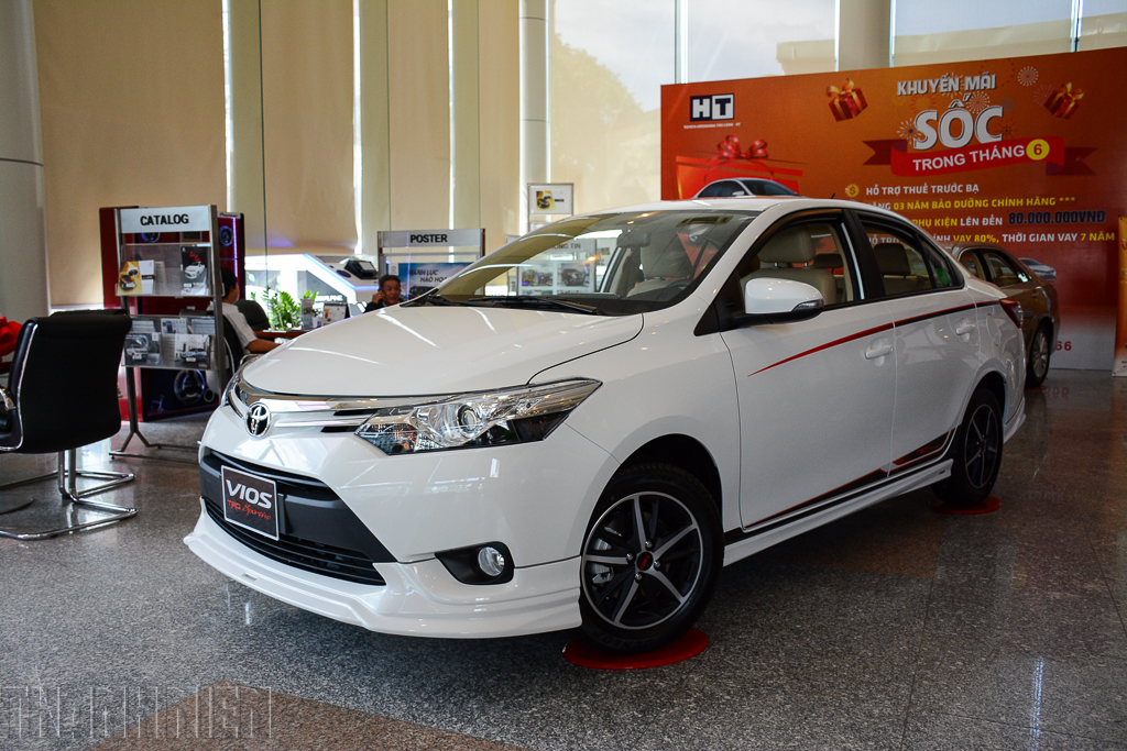 Chi tiết Toyota Vios TRD 2017 giá 644 triệu đồng tại Việt Nam