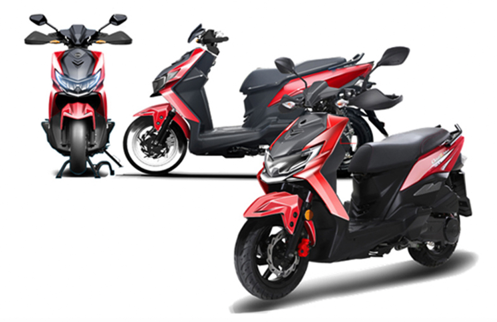 Xe tay ga SYM Crox RX150 2021 tham vọng cạnh tranh Honda ADV 150