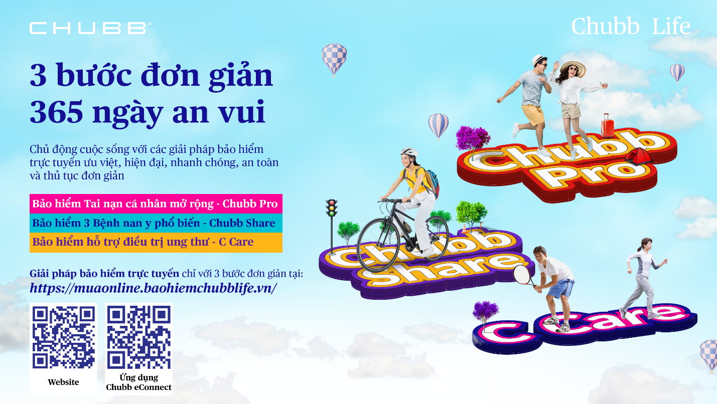 Chubb Life Việt Nam ra mắt 2 giải pháp bảo hiểm mới Chubb Pro và Chubb ...
