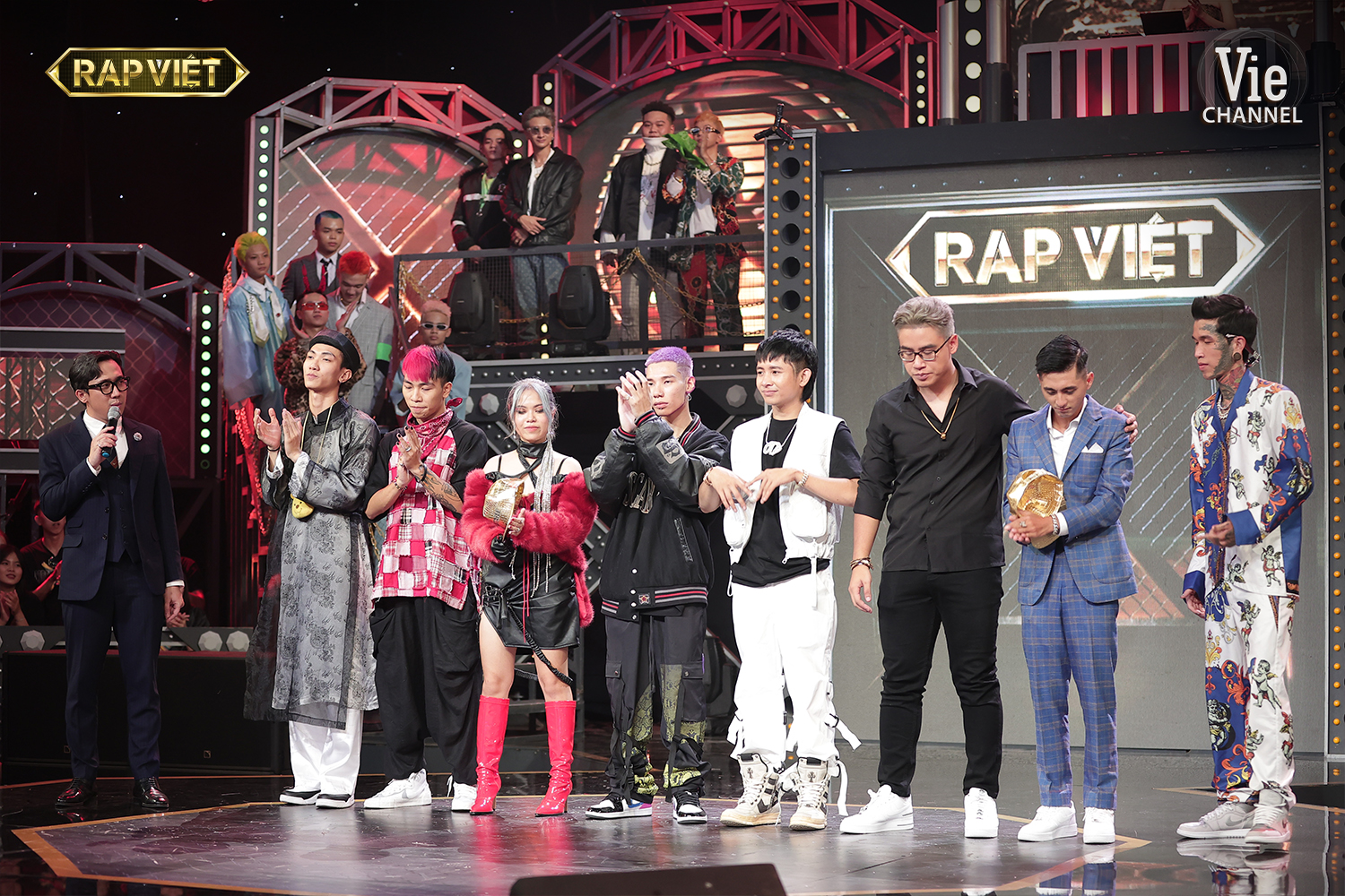 Ricky Star và Lăng LD 'lãi to' sau vòng Bứt phá của Rap Việt