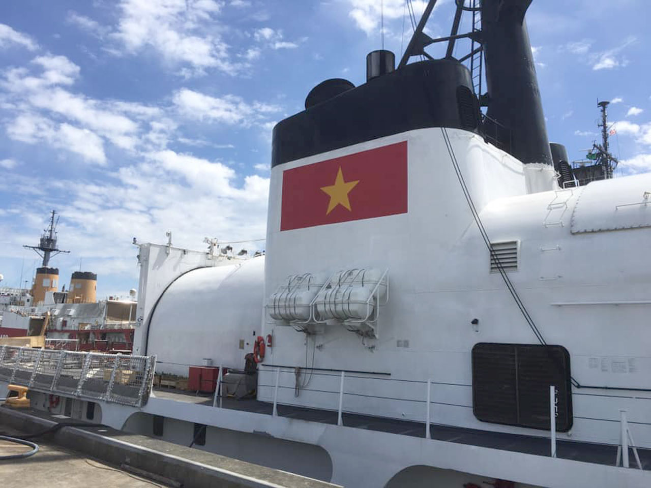 Ảnh đẹp tàu Cảnh sát biển Việt Nam tại Mỹ