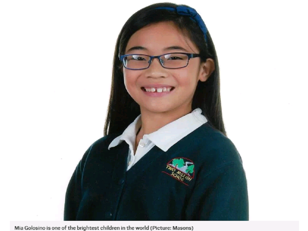 Cô bé 11 tuổi có chỉ số IQ cao hơn cả thiên tài Albert Einstein