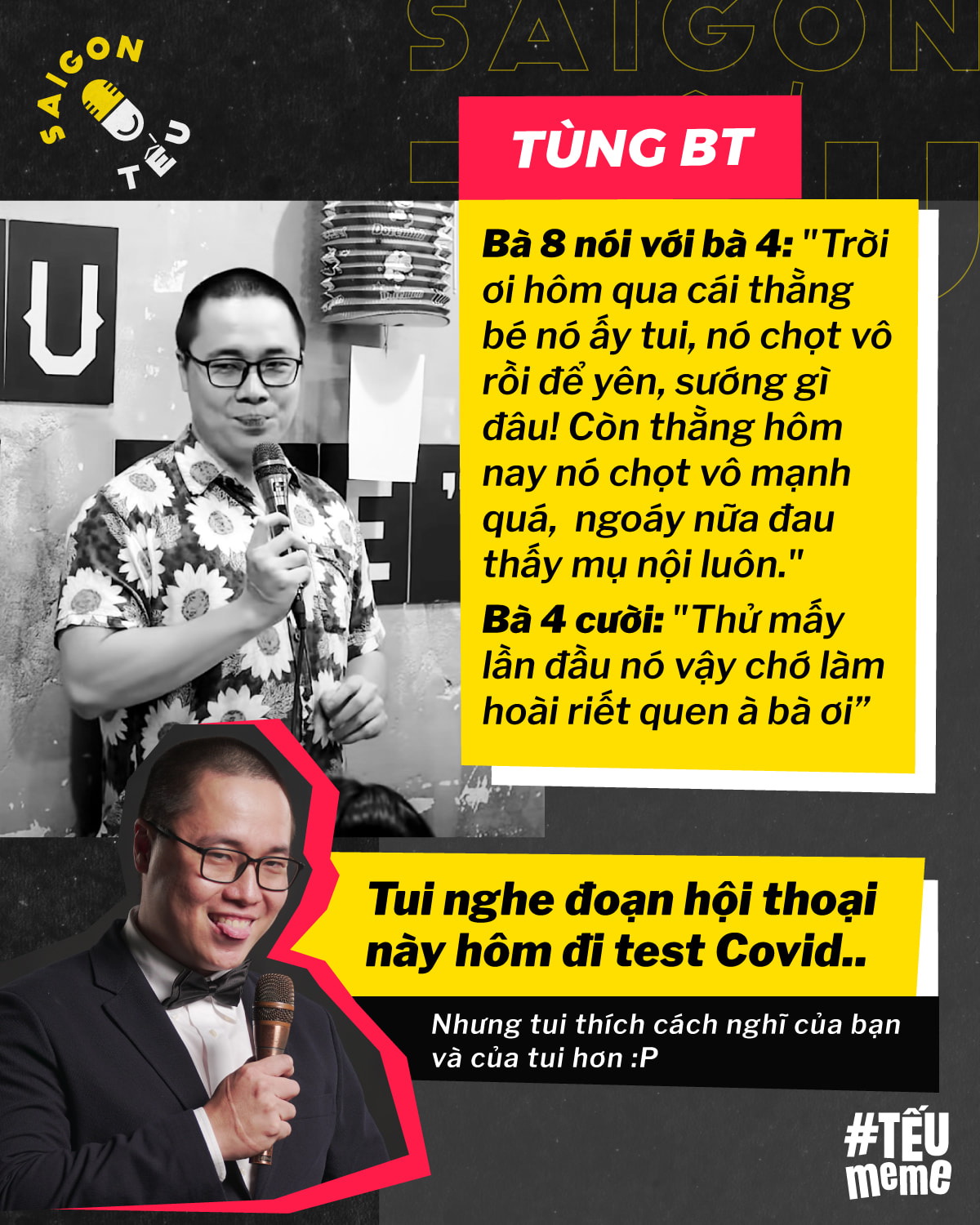 Saigon Tếu và tiếng cười mùa giãn cách