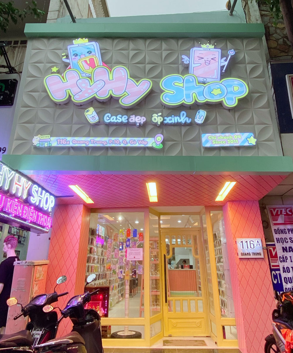 HyHy Shop - thương hiệu ốp lưng chống sốc ‘đình đám’ hàng đầu Việt Nam