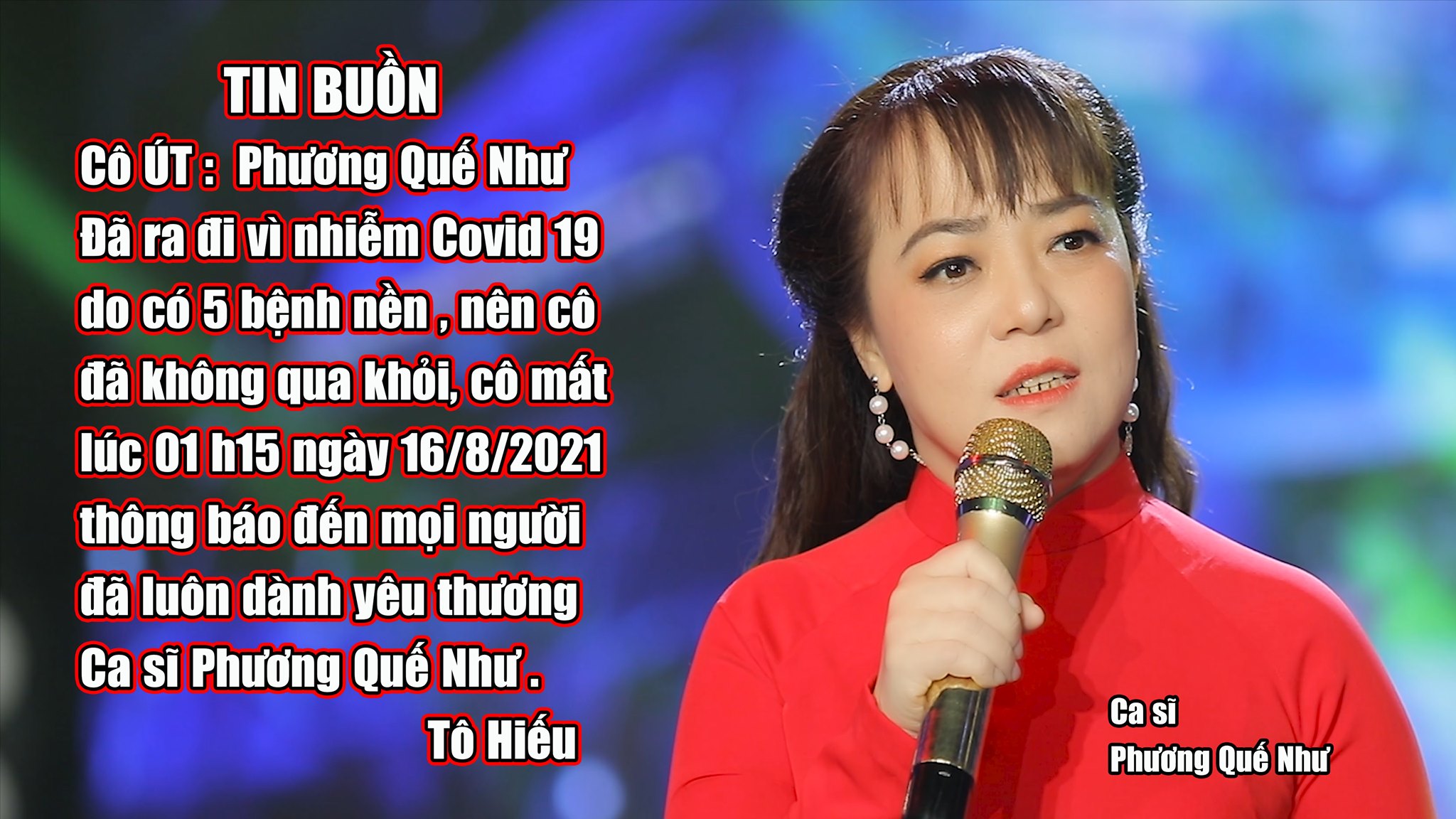 Cô Út của Phương Mỹ Chi qua đời, dương tính với Covid-19