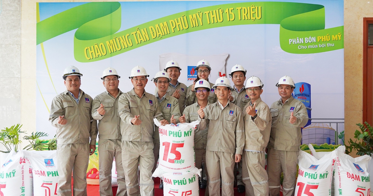 15 triệu tấn đạm và 20 năm lao động sáng tạo không ngừng