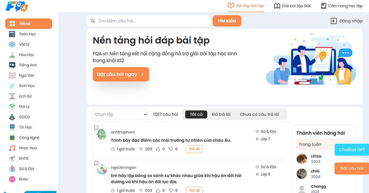 Trải nghiệm miễn phí sản phẩm công nghệ giáo dục tích hợp Chat GPT tại ...