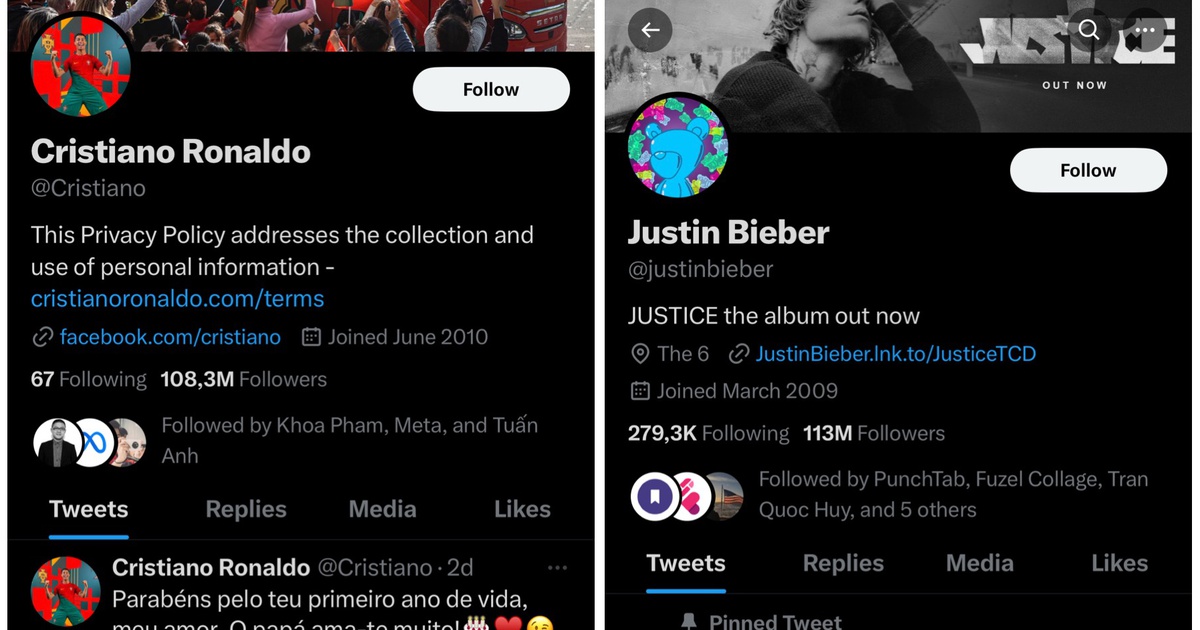 Twitter gỡ hàng loạt tick xanh người nổi tiếng vì không đóng tiền