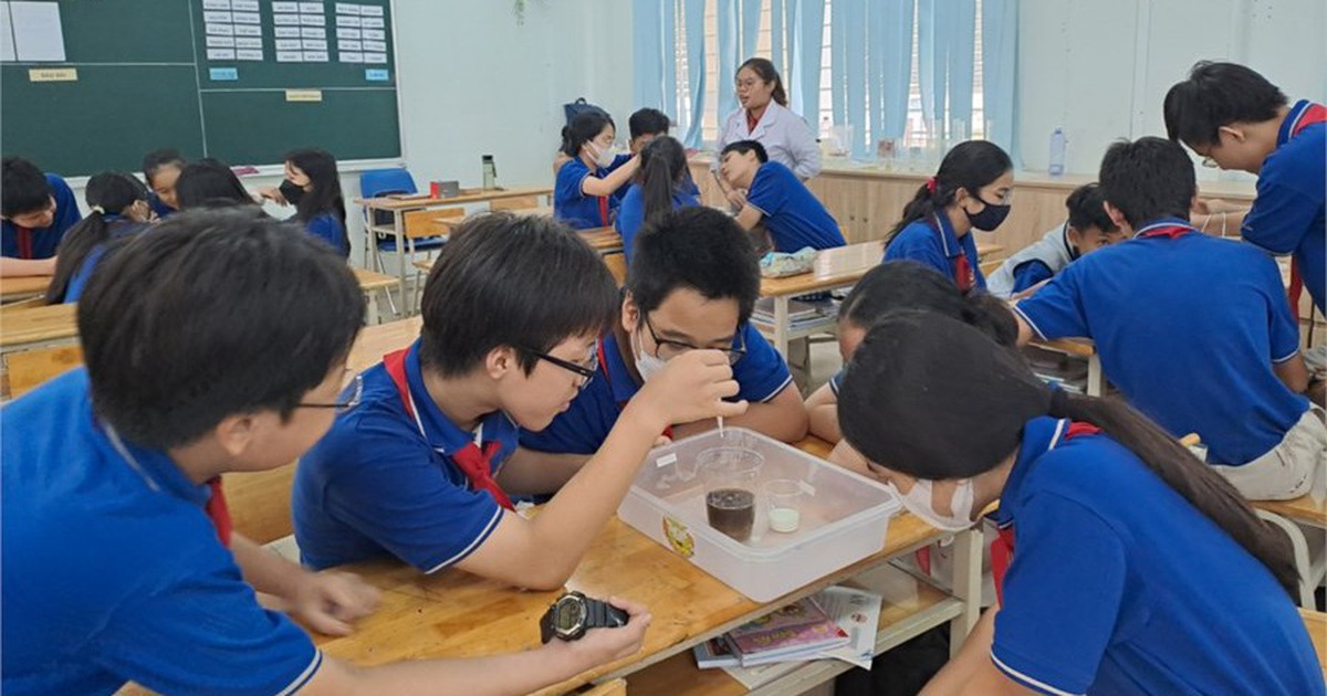 Một trường THCS ở TP.Thủ Đức khảo sát lớp 6 như Trường THPT chuyên Trần ...