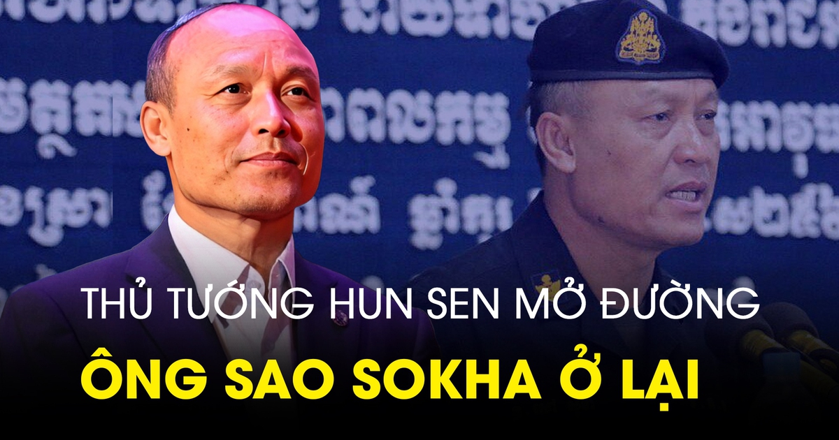 Được Thủ tướng Hun Sen mở đường, ông Sao Sokha ở lại làm Chủ tịch LĐBĐ Campuchia