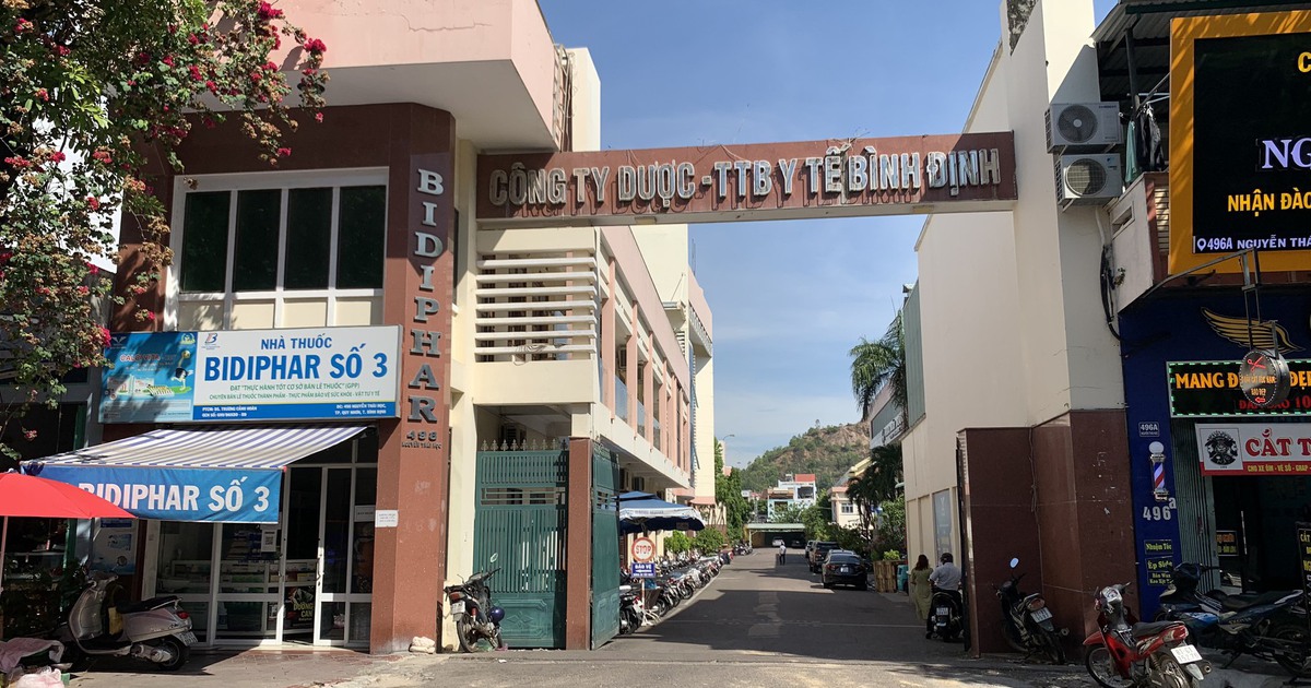 Bidiphar bị xử phạt do sản xuất thuốc vi phạm chất lượng