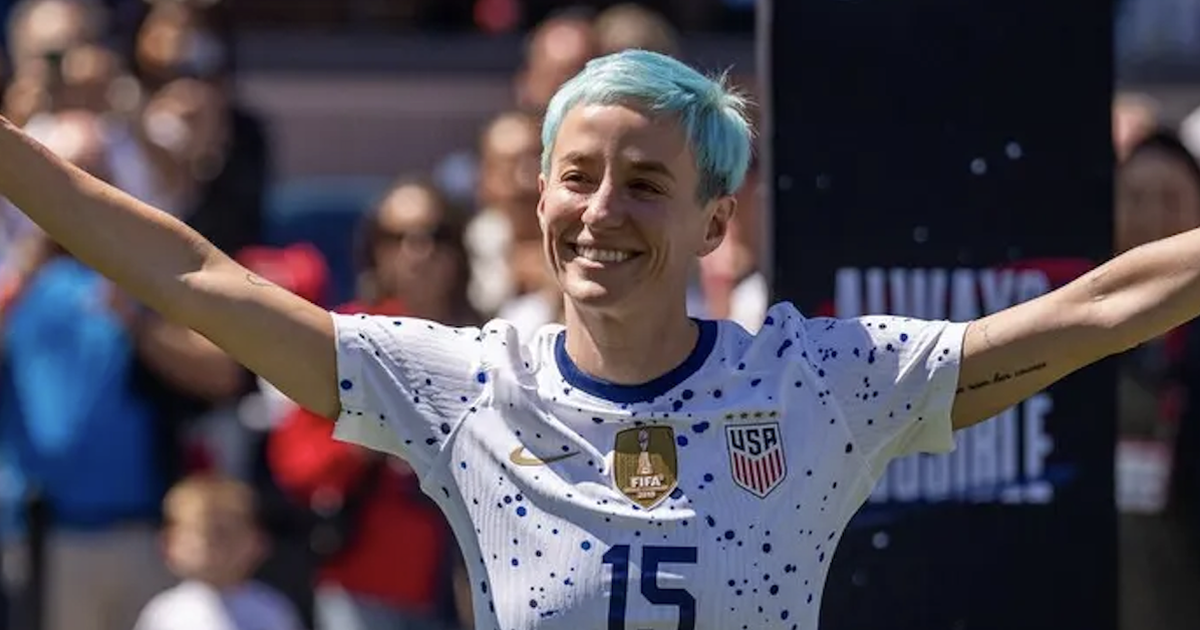 Megan Rapinoe chỉ nghĩ về trận ra quân với đội tuyển nữ Việt Nam