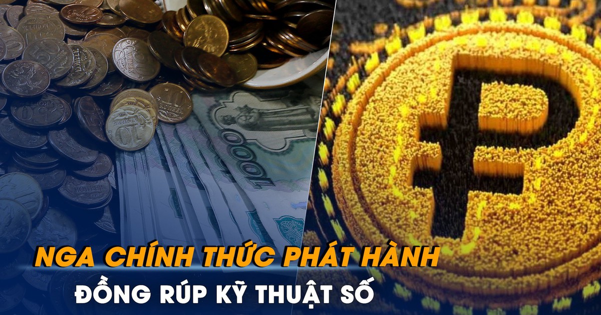 Nga chính thức phát hành đồng rúp kỹ thuật số