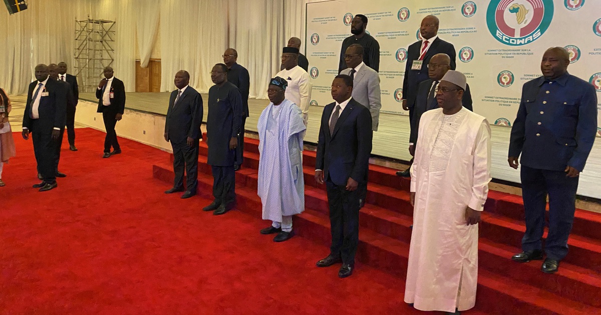 ECOWAS kích hoạt lực lượng dự phòng để ứng phó vụ đảo chính ở Niger