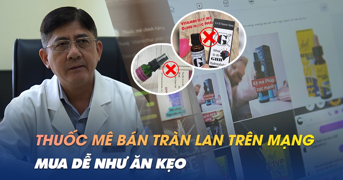 Lên mạng mua thuốc gây mê: Coi chừng mua trúng ‘hơi thở của quỷ’