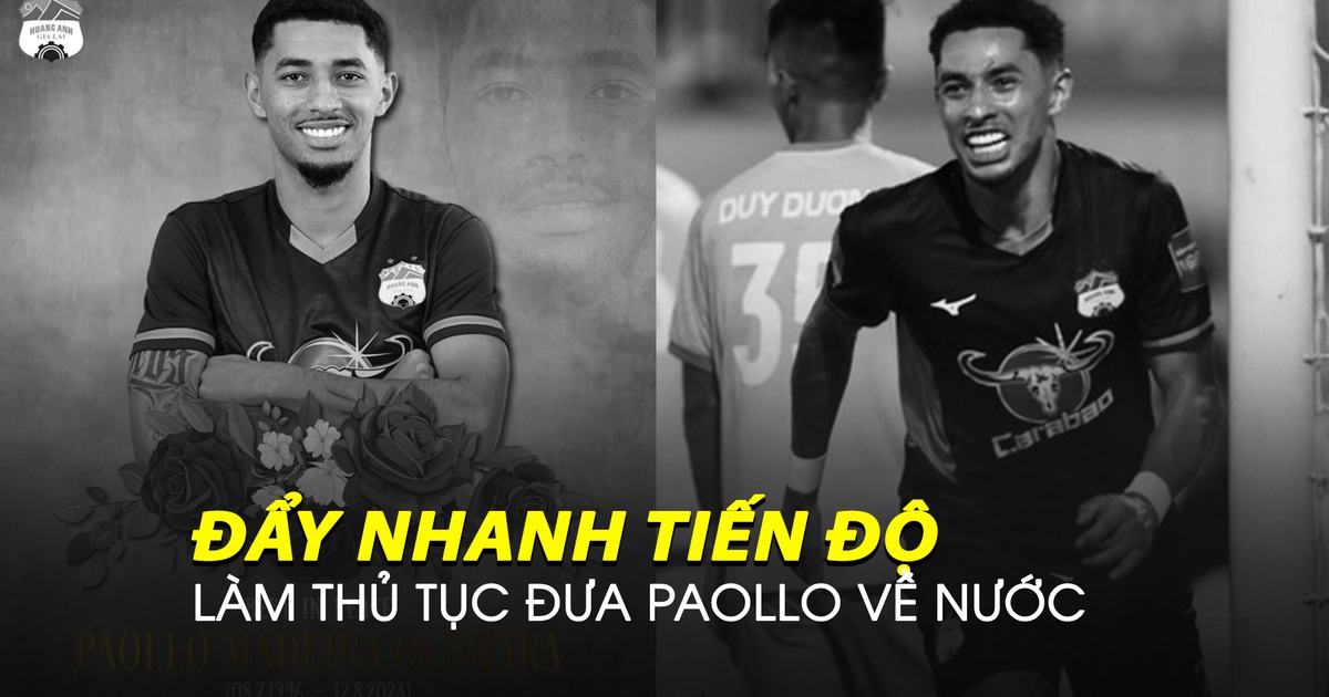 Mẹ của Paollo không sang Việt Nam, ủy quyền cho HAGL đưa thi thể con ...