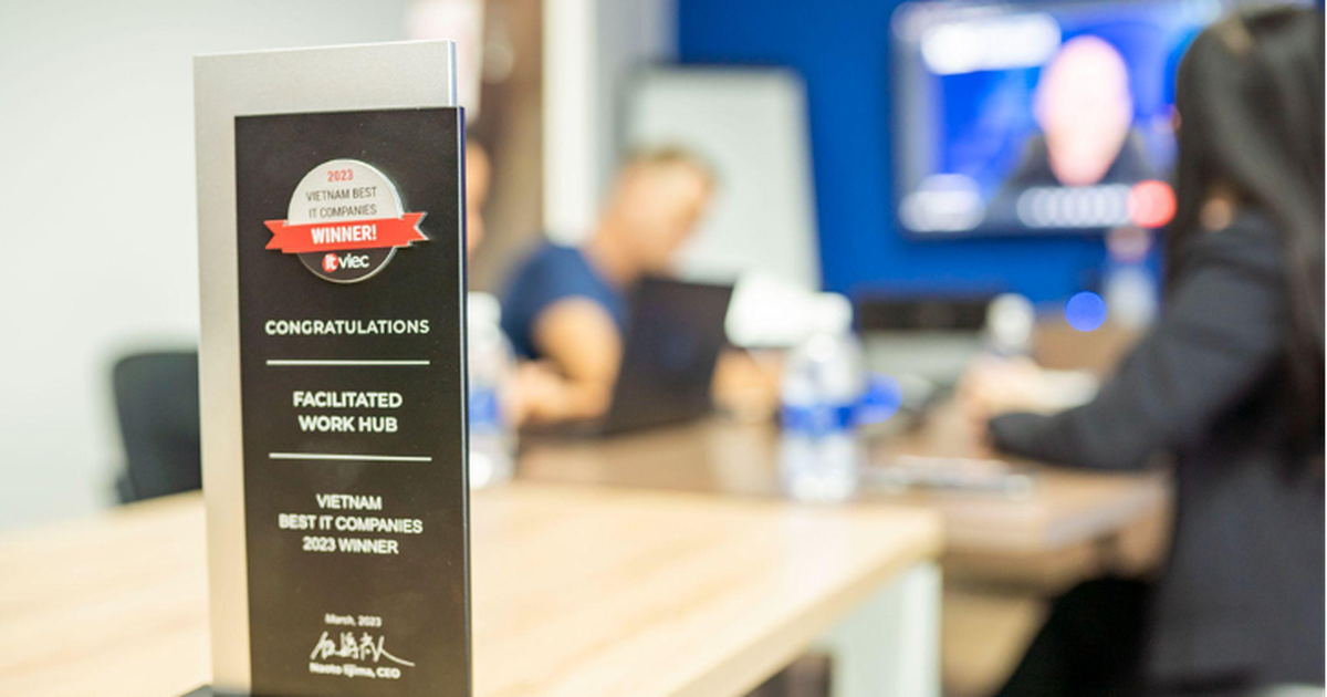 Facilitated Work Hub vào Top 5 công ty IT tốt nhất Việt Nam 2023